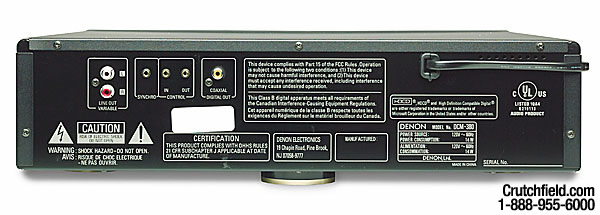 New carousel CD changers from Denon: DCM-280 and DCM-380. | Home ...